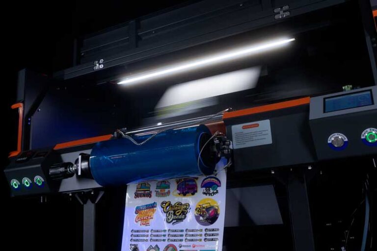 Impresora DTF UV | Plotter DTF PRO UV para rígidos y textiles 3D